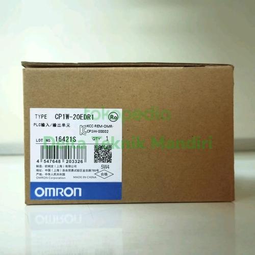 Jual Plc Omron Cp1W-20Edr1 Expansion Unit 12Inputs 24Vdc, 8Outputs Relay - Kota Bekasi - Mandiri ...