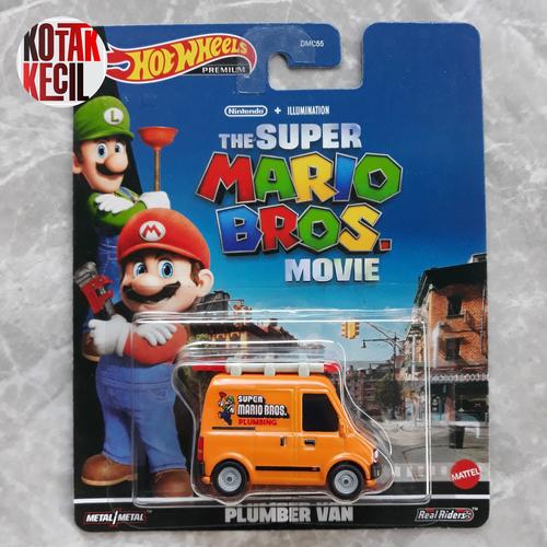 Jual Hot Wheels Plumber Van Super Mario Bros Luigi Premium Kuning Movie ...