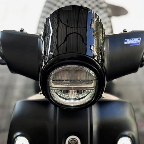 Jual Topi Visor Fazzio Cafe Racer Windshield - Hitam - Kab. Gianyar ...