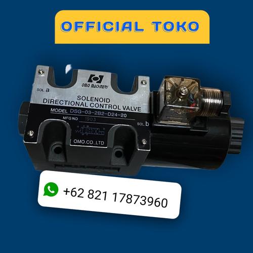 Jual Selenoid valve DSG-03-2B2-D24-50 / Selenoid OMO Replacement Yuken ...