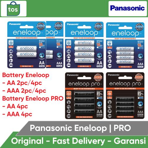 Promo Panasonic Eneloop Dan Eneloop Pro Baterai AA AAA Size Made in ...