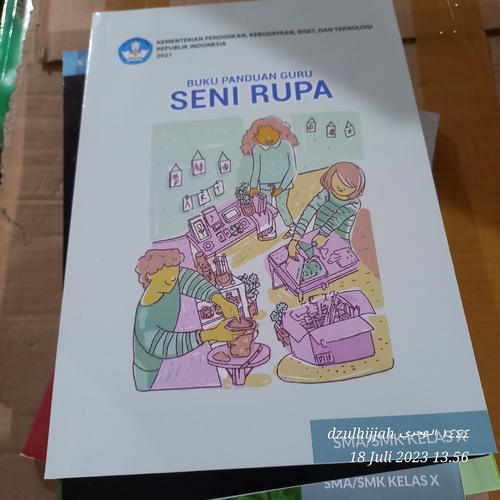 Jual buku panduan guru seni rupa kelas 10 sma kurikulum merdeka k21 - Kota Surabaya - pustaka ...