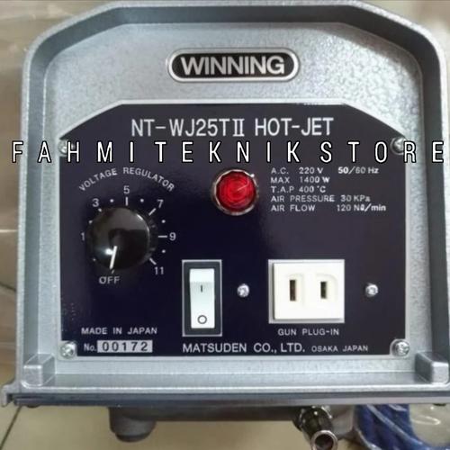 Jual WINNING Mesin Las PVC 220v NT-WJ25T II Matsuden Type K -1 Gun Hot ...