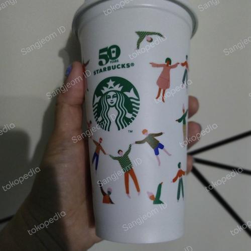 Jual Botol minum starbucks 50thn limited edition preloved like new ...