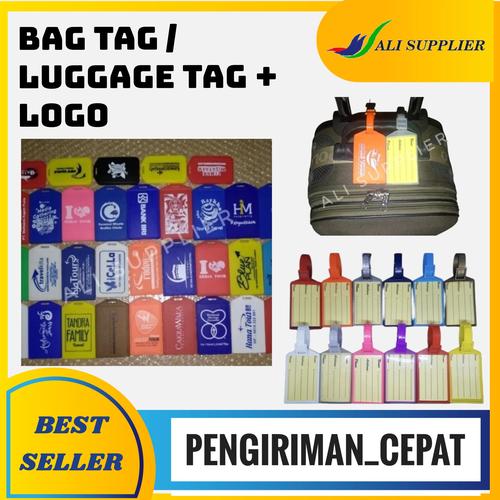 Jual Luggage Tag / Gantungan Koper + Logo - Logo 1 Warna - Jakarta ...
