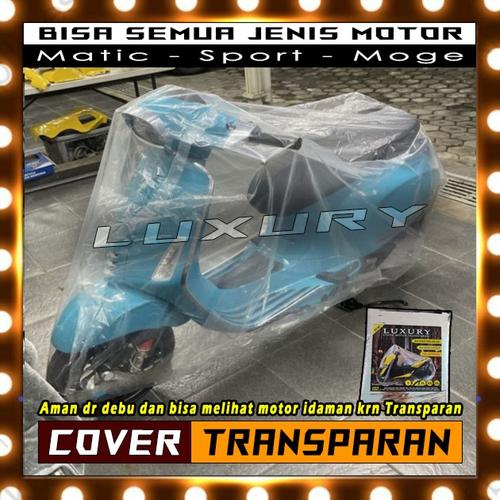 Jual Sarung Cover Selimut Motor Transparan Anti Air Waterproof - XS ...