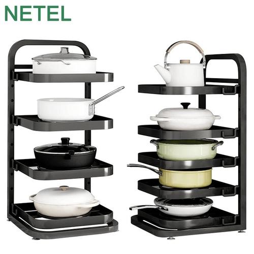 Jual NETEL Rak Panci Rak Bawah Wastafel Rak Dapur Minimalis Penyimpanan ...