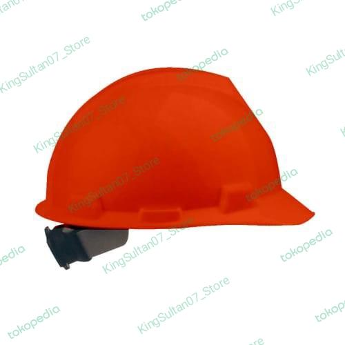 Jual Helm Kerja Krisbow Brim Helm Keselamatan Kerja Hdpe - Orange ...