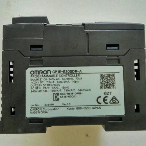 Jual Plc Omron Cp1E-E30Sdr-A Cp1E-E30Sdra Cp1E E30Sdra Cp1E E30Sdr A ...