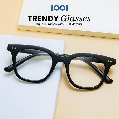 Promo Kacamata Minus TR90 Frame Bulat Anti Blueray Pria Wanita - IOOI ...