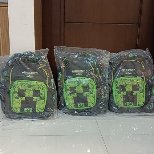 Jual Smiggle Tas Minecraft / Smiggle minecraf backpack/Ori - Jakarta ...