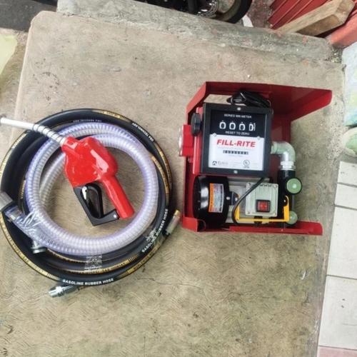 Jual Flow Meter Minyak Solar Set / Pompa Transfer BBM Pompa Fill Rite ...