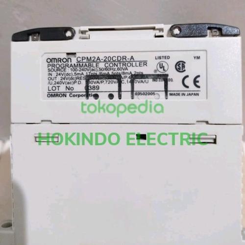 Jual Plc Omron Cpm2A-20Cdr-A Programmable Controller Original Made In ...