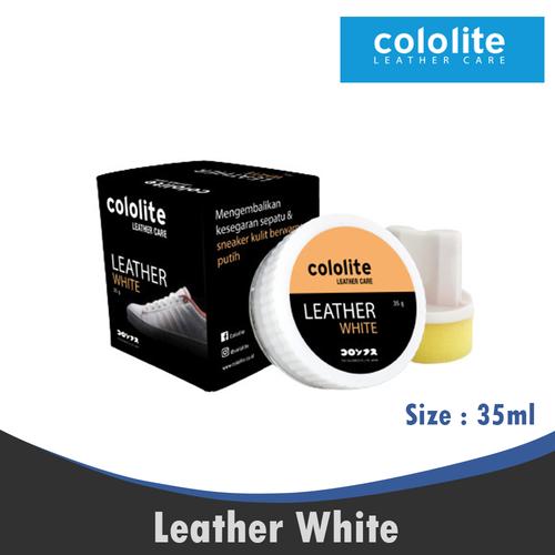 Promo Semir Sepatu Putih Leather White cream sneaker 35gr Cololite 0016 ...