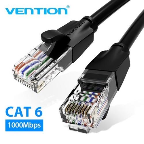 Jual Kabel lan rj45 cat 6 gigabit utp ethernet 30 meter vention IBE ...