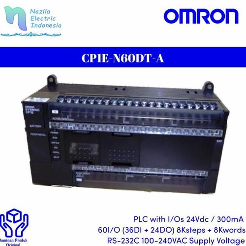 Jual Omron Plc Cp1E-N60Dt-A / Cp1En60Dta / N60Dta Original - Kota Bekasi - Mandiri Mechanica ...
