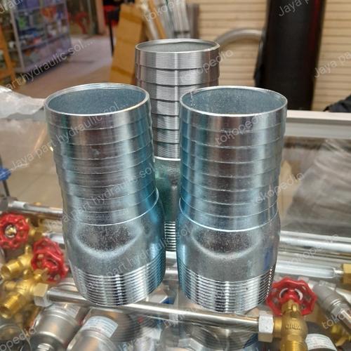 Jual KING NEPEL 1-1/4"INCH / KING NEPEL SELANG KARBON STEEL 1-1/4 INCH ...