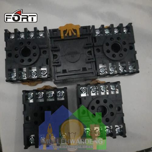 Jual Socket Relay Timer 8 Pin Fort Pf083a E Jack Untuk H3cr Dan Mk2p Jakarta Timur