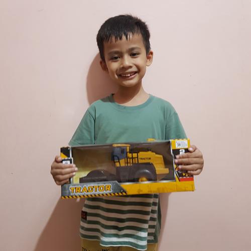 Jual Mainan Diecast Mobil Road Roller Konstruksi - Mainan Traktor ...