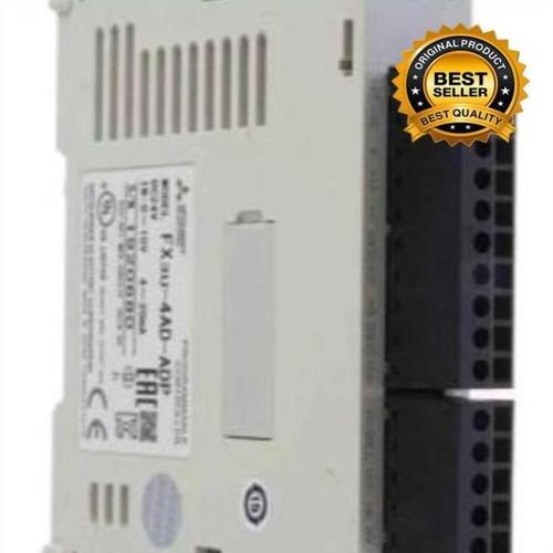 Jual Plc Mitsubishi Fx3U Fx3U-4Ad-Adp: Analog Input, 4 Points Original ...