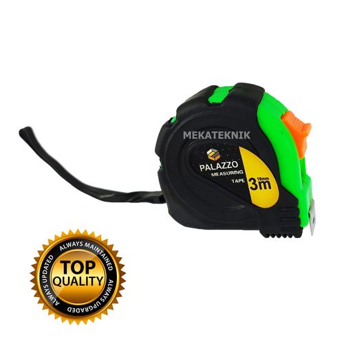 Jual METERAN 3 METER PALAZZO / METERAN KARET TUKANG KERJA 3M / MEASURE ...