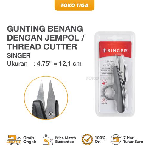 Jual Gunting Benang SINGER Dengan Jempol / Thread Cutter 4,75 Inch ...