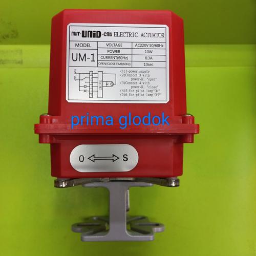 Jual Uni-d electric /actuator motorized Type UM-1 220vac - Jakarta ...