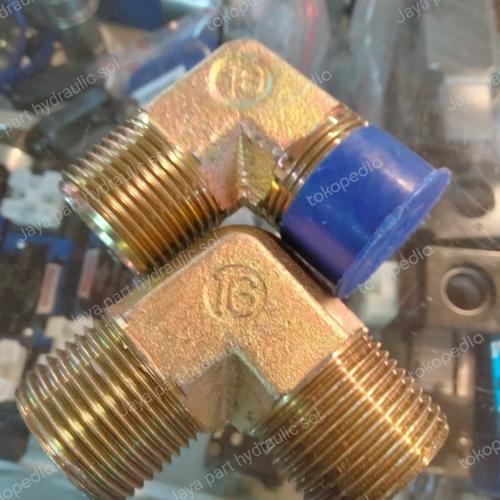 Jual ELBOW NEPPLE 1/4 NPT X 1/4 NPT / ELBOW NEPEL NPT X NPT 1/4" INCH ...