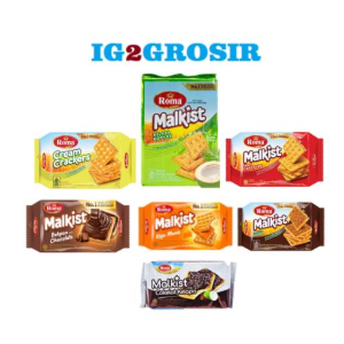 Jual Biskuit Roma Malkist pack varian rasa - Original - Kota Bandung ...