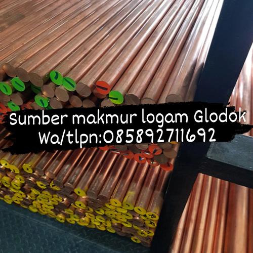 Jual as tembaga 6 mm X 50 cm - grounding rod Copper - Jakarta Barat ...