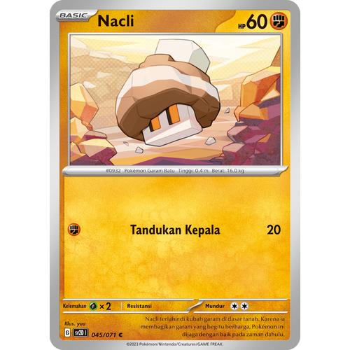 Jual Nacli sv2d 045/071 C Pokemon TCG Indonesia - Kota Bengkulu - SPOTDAMEDIA | Tokopedia