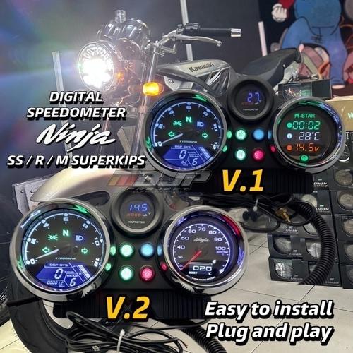Jual SPEEDOMETER DIGITAL PNP ON NINJA 150 R SS L M SUPERKIPS - V.2 ...