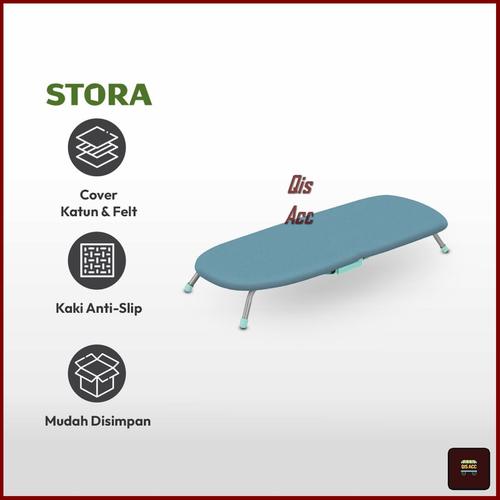 Jual STORA Meja Setrika / Meja Gosokan Lipat Lesehan 81.4x30.5 Cm Blue ...