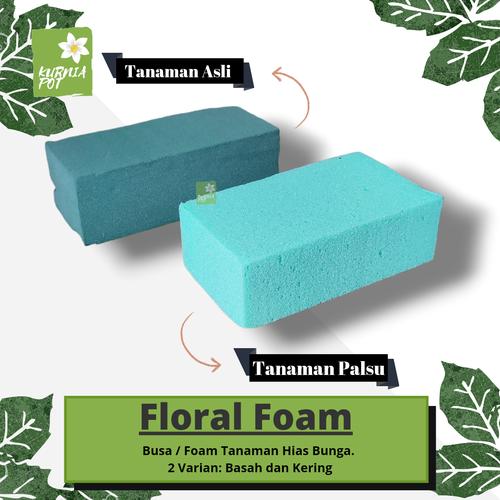 Promo Busa Tanaman Bunga Hias Floral Foam Gabus Basah dan Kering ...
