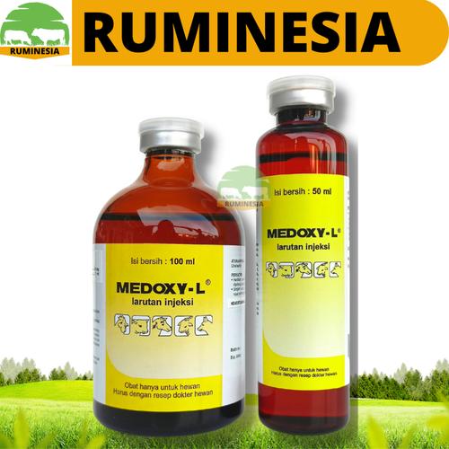 Jual MEDOXY L 100 ml dan 50ml - Obat Injeksi Untuk Ayam Sapi Domba ...