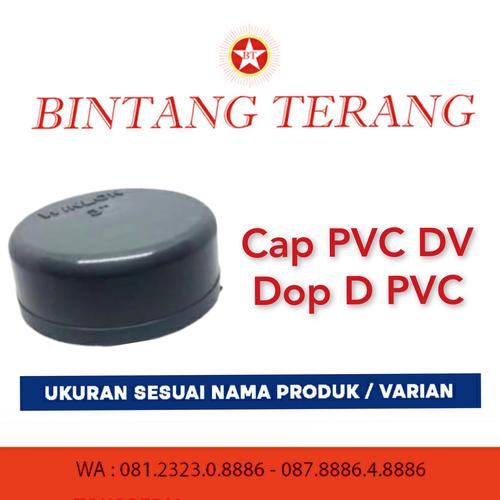 Jual Dop 2" - 21/2" - 3" - 4" D / Tutup pipa polos DV / End Cap PVC - 2 ...
