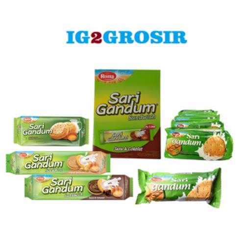Jual Biskuit Roma Sari Gandum semua varian - kacang 110 gram - Kota ...