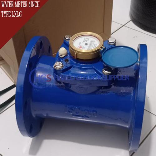 Jual 6” Flow meter 6 inch - Water meter -meteran air -Flowmeter Flange ...