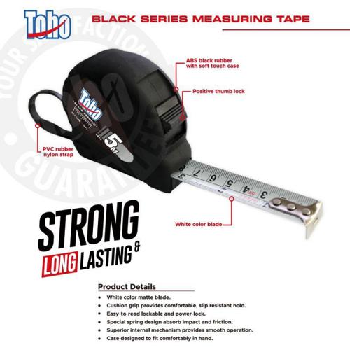 Jual Meteran TOHO Black Premium - 5 Meter - Jakarta Barat - ONO SHOP ...