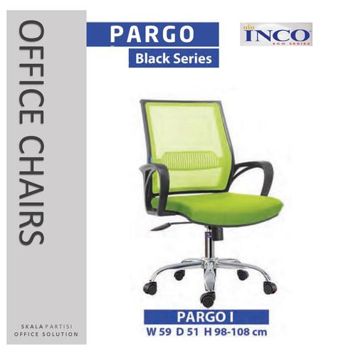 Jual Kursi Kantor Kursi Kerja Indachi Inco PARGO - BLACK Series ...