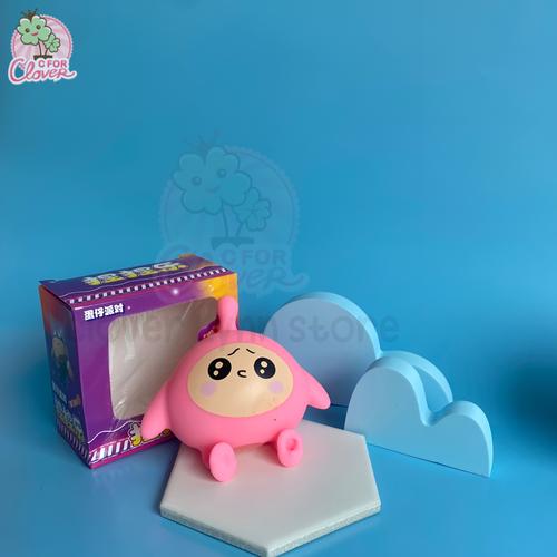 Jual CHIBI ALIEN SQUEEZE TOY fidget vent toys unik anti stress - Pink ...