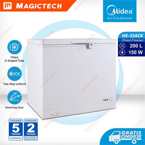 Jual CHEST FREEZER MIDEA HS-258Ck/ HS258Ck FREEZER BOX 200L - Kota ...