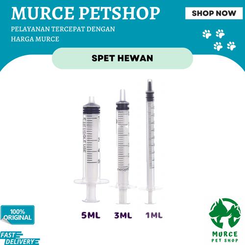 Jual Spet Spuit Syringe Suntikan Pelontar Obat Makanan Vitamin Kucing ...