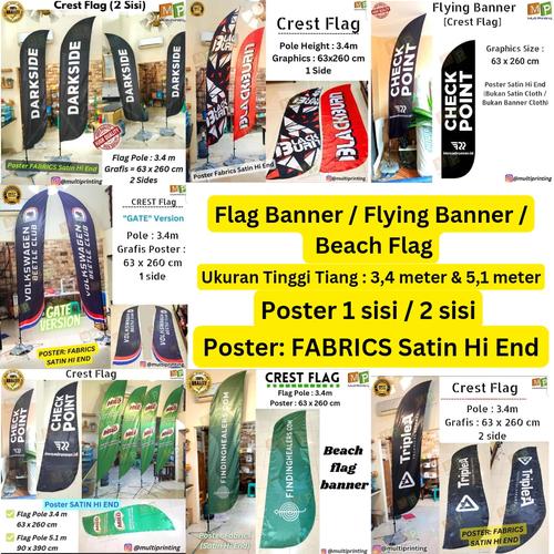 Promo Flying Banner-Crest Flag-Flag Banner-Beach Flag-Satin Banner ...