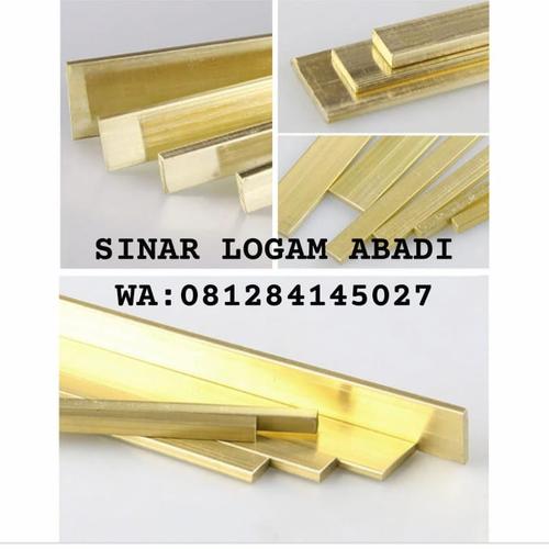 Jual Plat Kuningan Strip 25mm X 75mm X 650mm - Plat Strip Kuningan ...