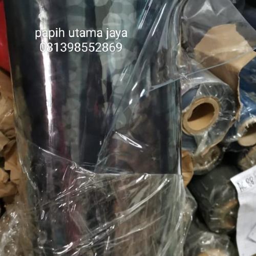 Jual plastik mika PVC lentur clear bening 0,50mm x 122cm x 35 meter - Jakarta Barat - papih ...