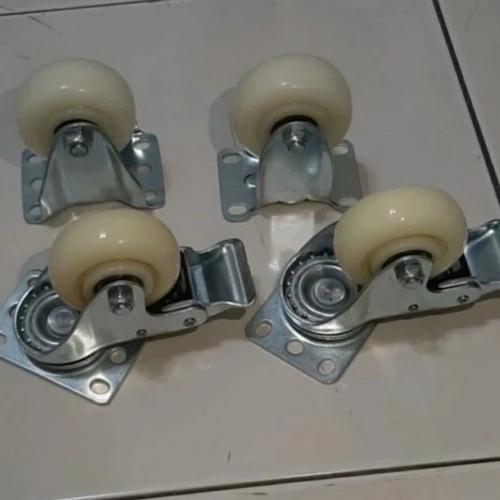 Jual RODA NYLON MEDIUM DUTY 3"INCH (1SET)/2REM-2MATI - Jakarta Barat ...