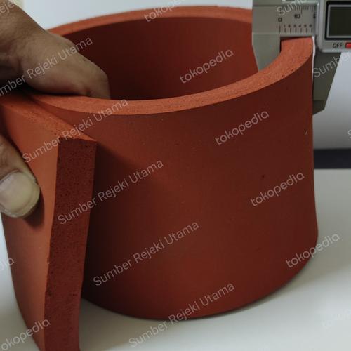 Jual Sponge Silicone Rubber / Alas Mesin Press 8mm x 10cm x 100cm ...