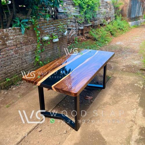 Jual MEJA RESIN TREMBESI MEJA MAKAN RESIN EPOXY - Kab. Jepara ...