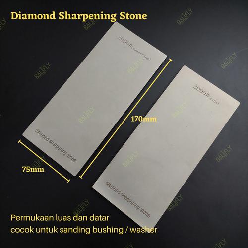 Jual Diamond Sharpening Stone Sanding Bushing Balisong Butterfly Knife ...